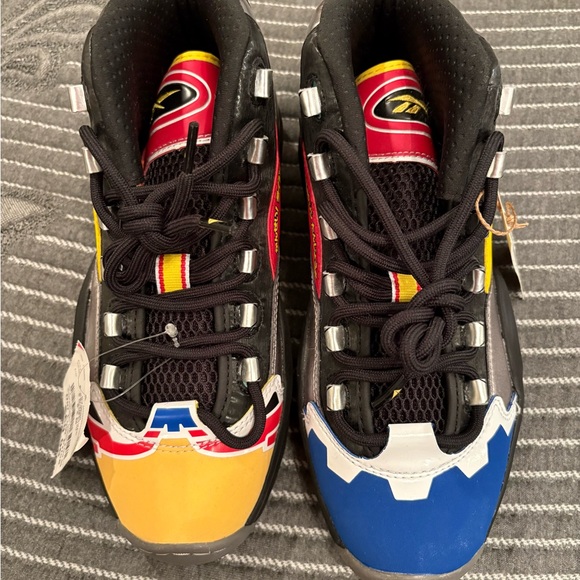 Reebok | Shoes | Reebok Colorful Hightop Sneakers | Poshmark